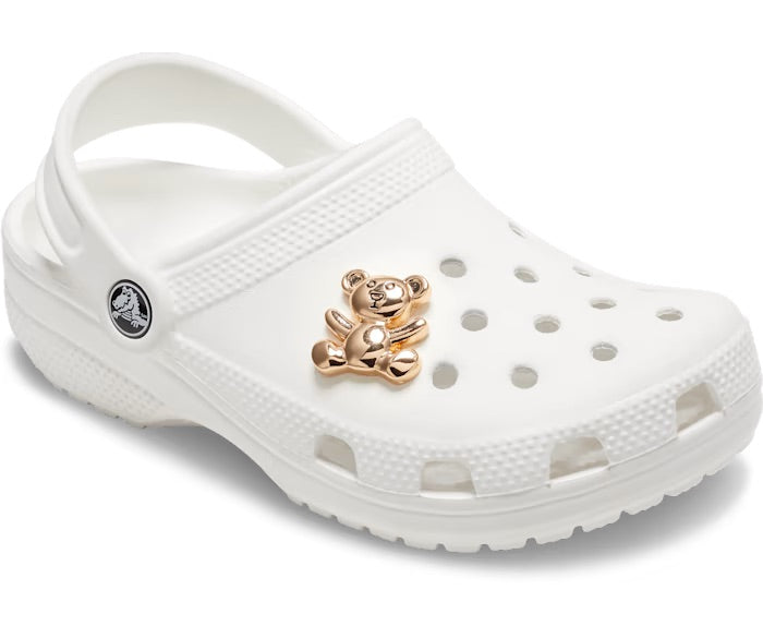 CROCS GOLD TEDDY BEAR JIBBITZ – Ola Brava Puerto Rico